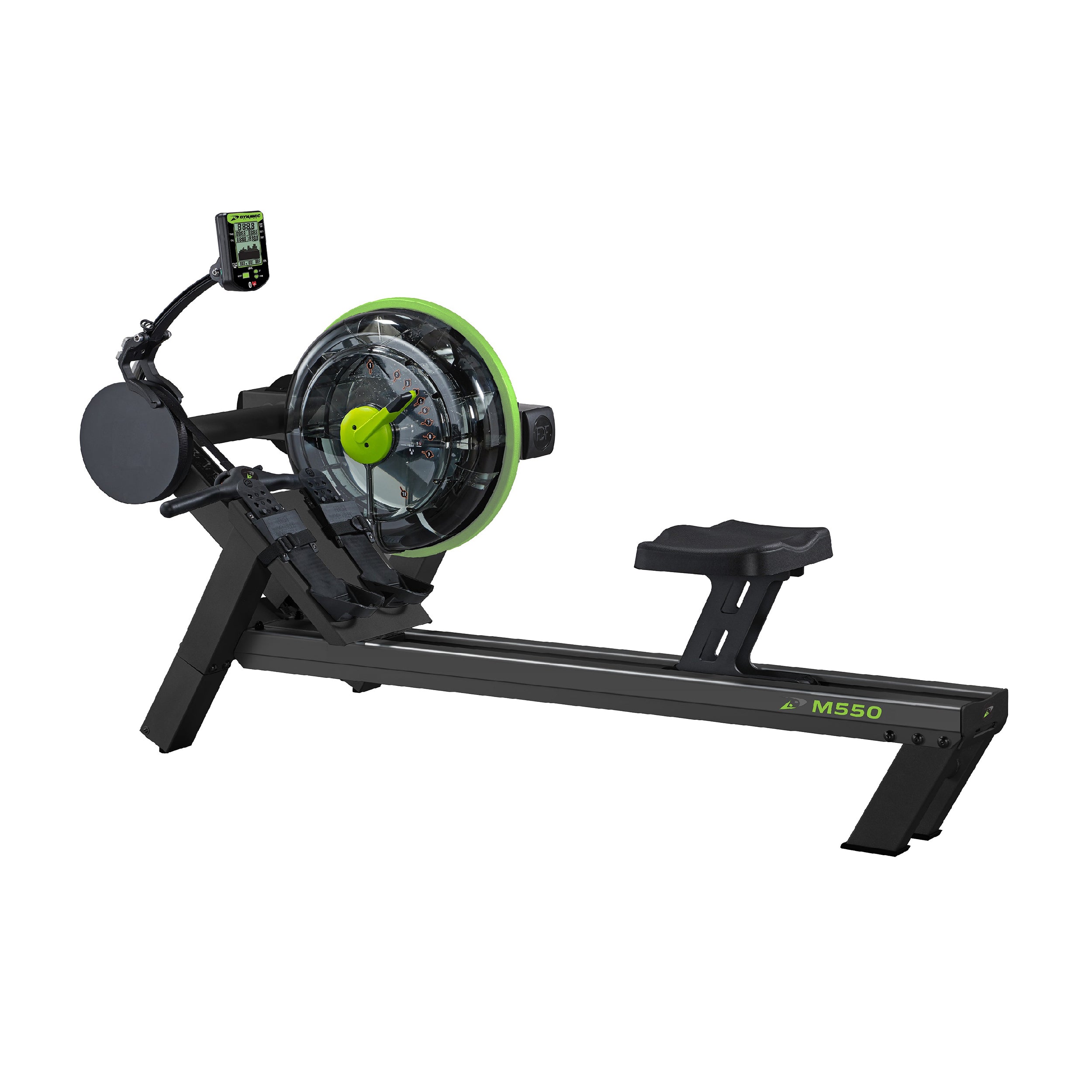 Dynamic Fluid Fitness M550 Rower | Commercial Adjustable Fluid Rowing ...